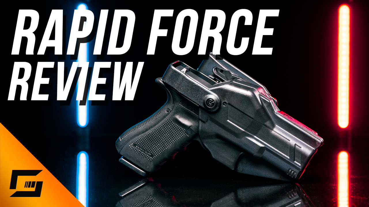 GunSpot Academy | Rapid Force Duty Holster Review | Alien Gear Holsters