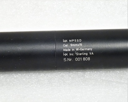 GS | Gun Auction: Original HK German MP5-SD Suppressor