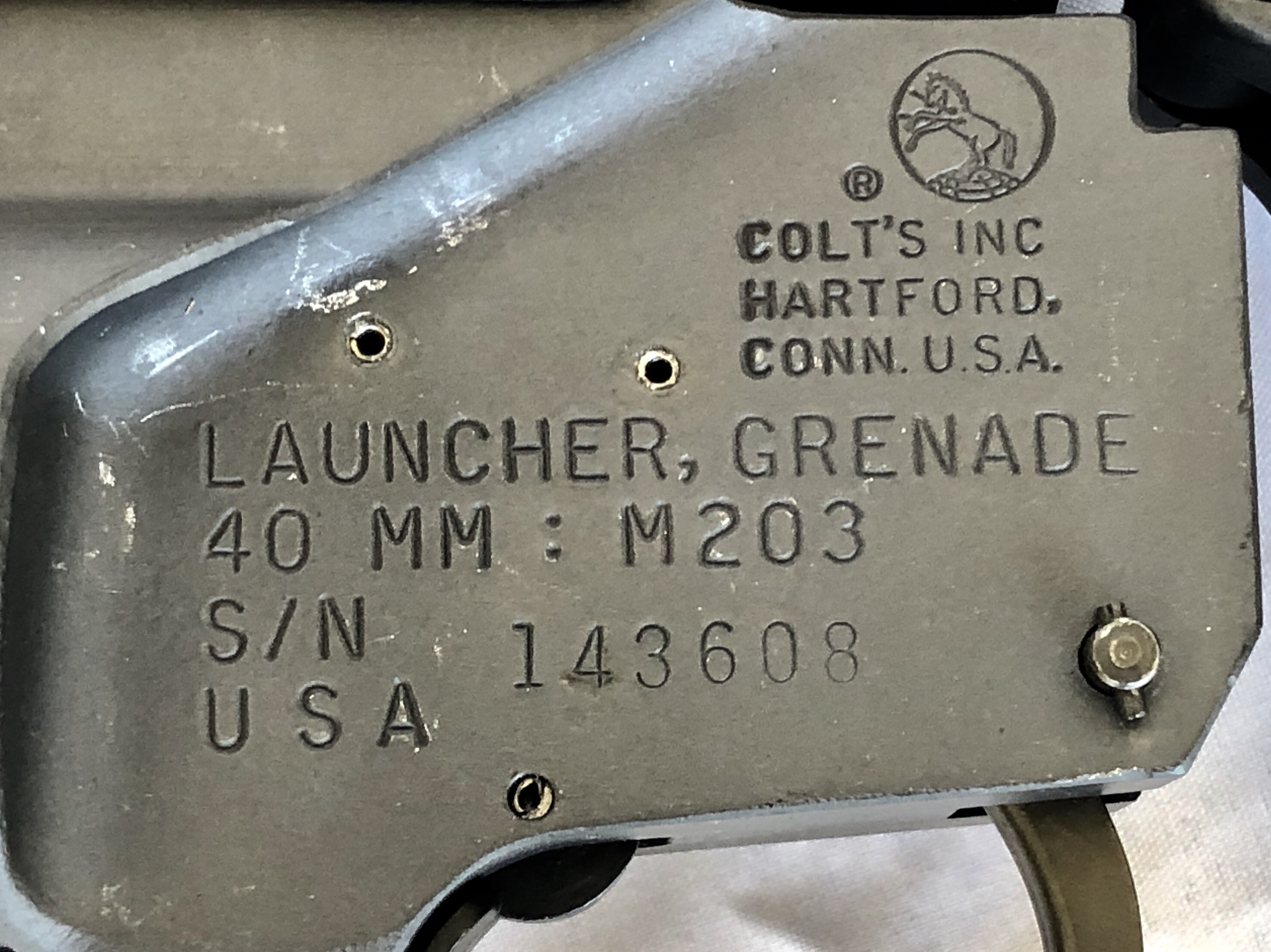 GS | Gun Auction: Colt M16A2 Cutaway 5.56mm Transferable Machine Gun ...