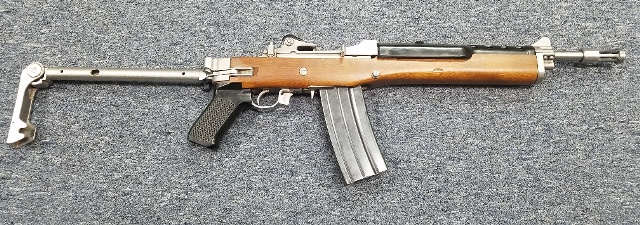 GS | Gun Auction: RUGER AC556, .223, STAINLESS W/ FOLDING STOCK, ON FORM 3!