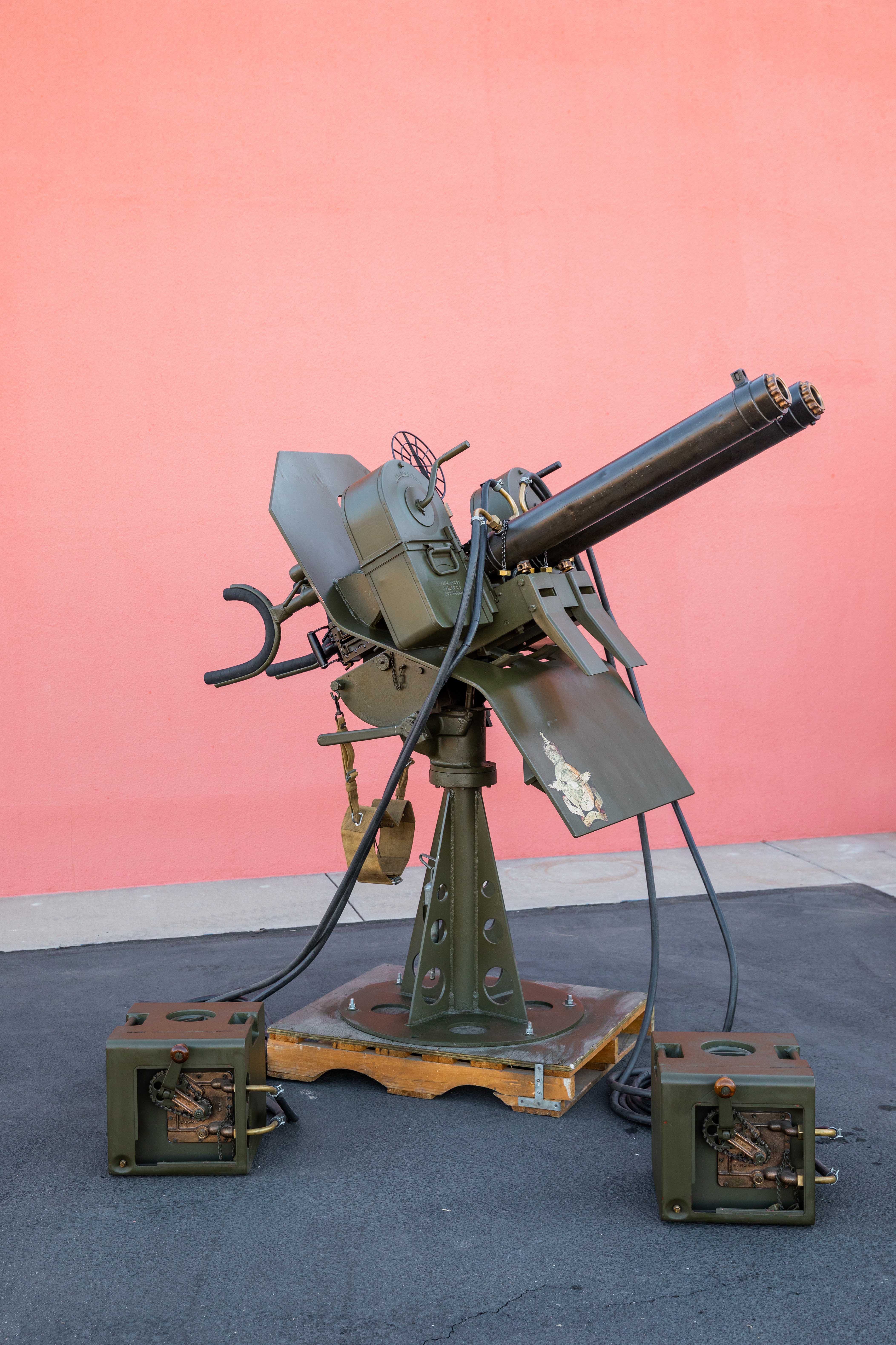 GS | Gun Auction: WWII TWIN COLT M2 WATERCOOLED CAL 50 ANTI-AIRCRAFT ...