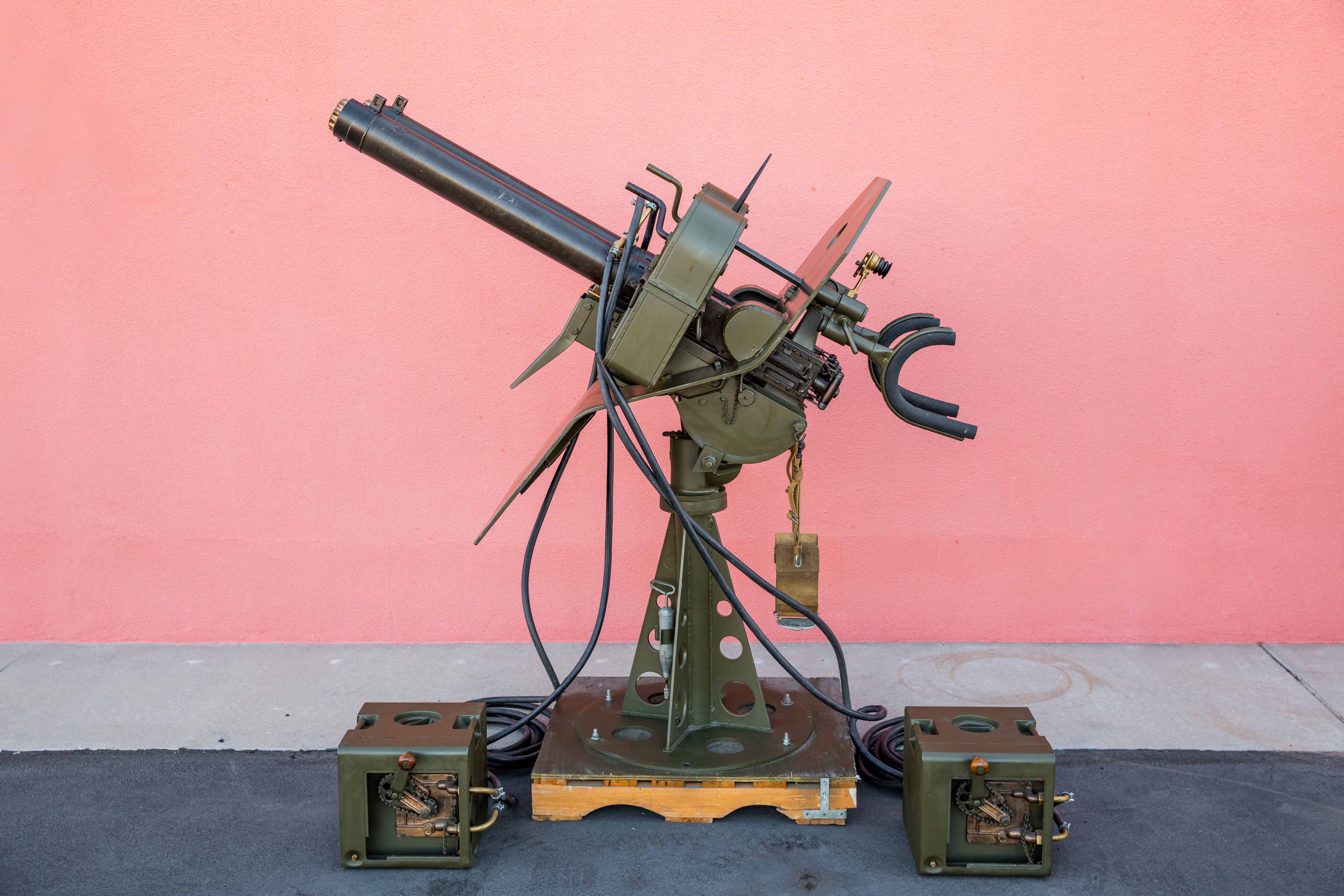 GS | Gun Auction: WWII TWIN COLT M2 WATERCOOLED CAL 50 ANTI-AIRCRAFT ...
