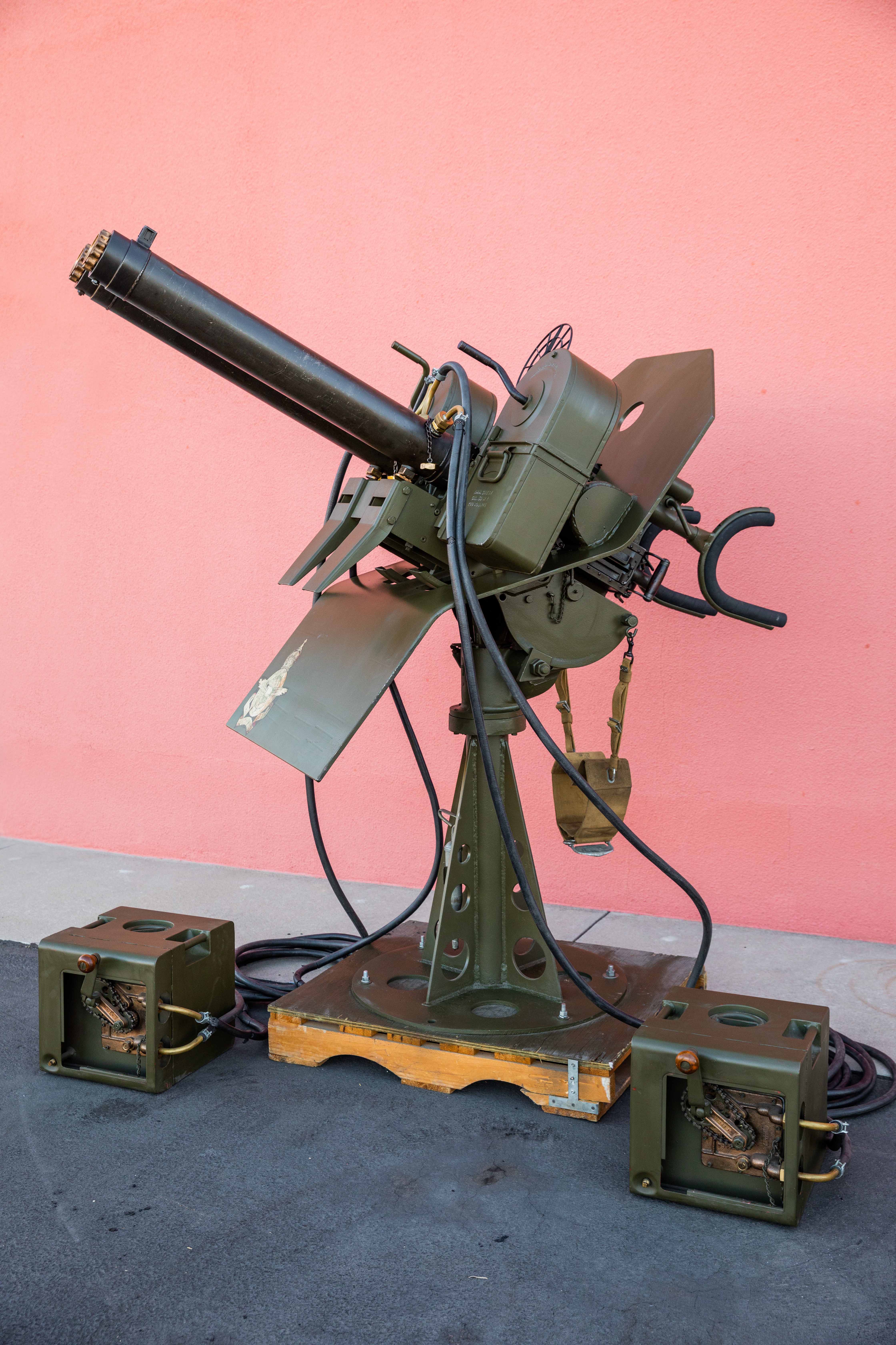 GS | Gun Auction: WWII TWIN COLT M2 WATERCOOLED CAL 50 ANTI-AIRCRAFT ...