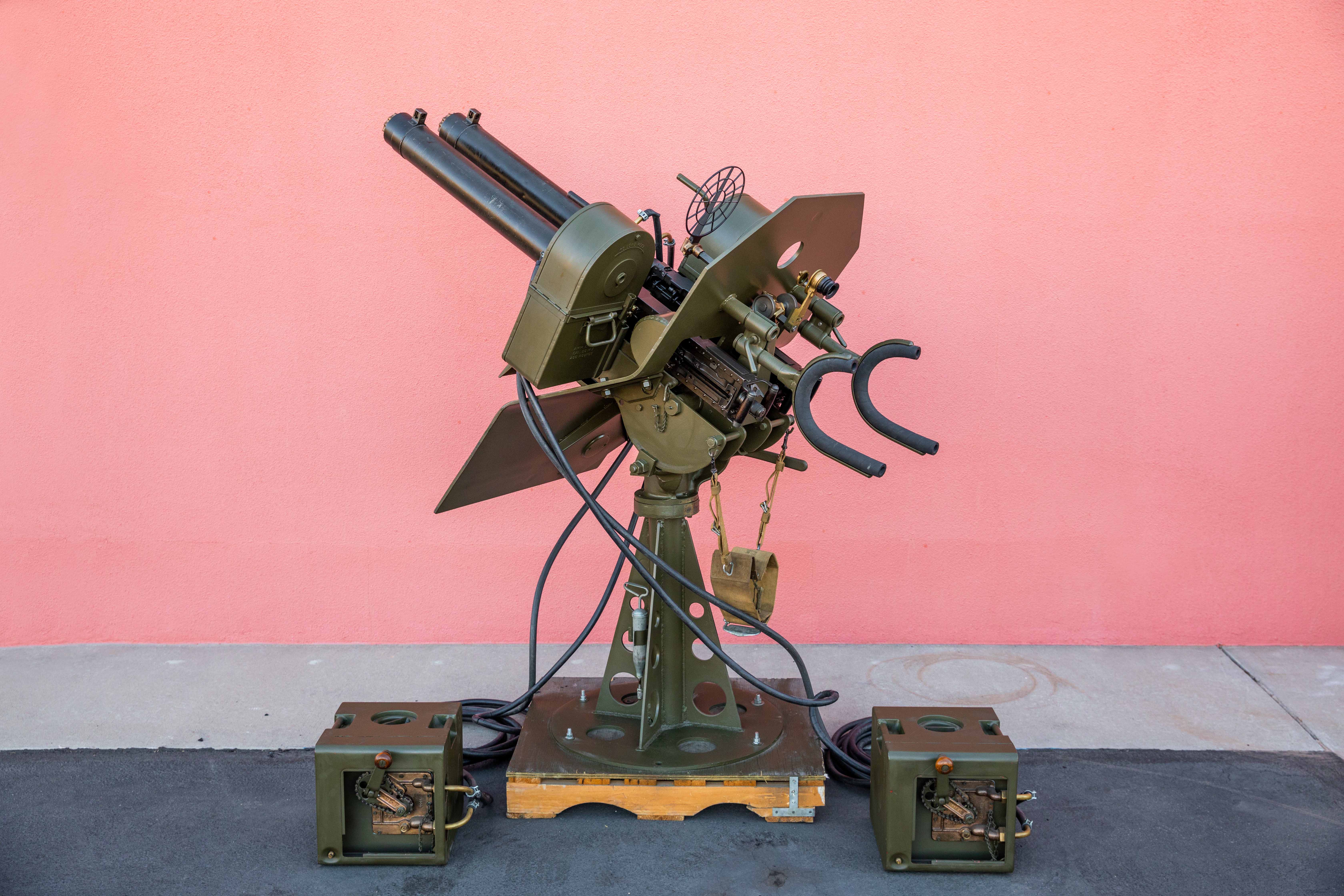 GS | Gun Auction: WWII TWIN COLT M2 WATERCOOLED CAL 50 ANTI-AIRCRAFT ...