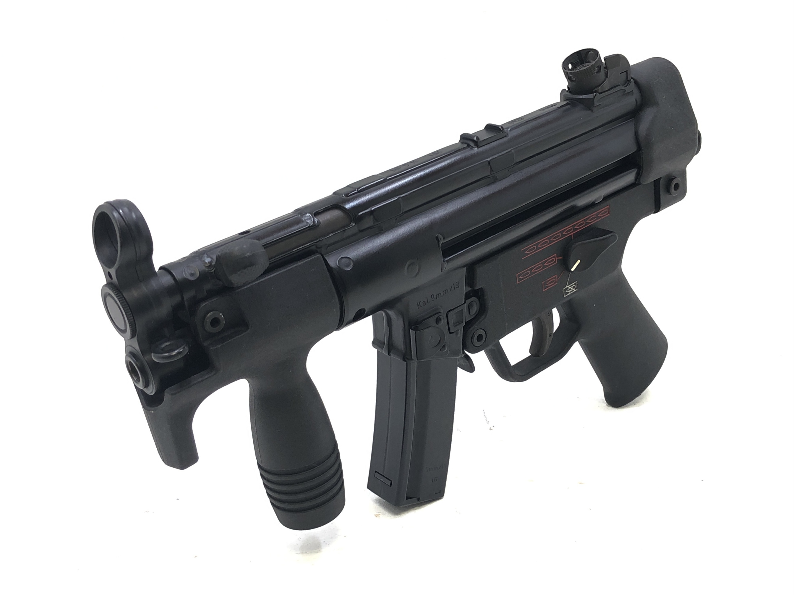 GS | Gun Auction: Heckler & Koch MP5K 9mm Rare Double Push Pin Reverse ...