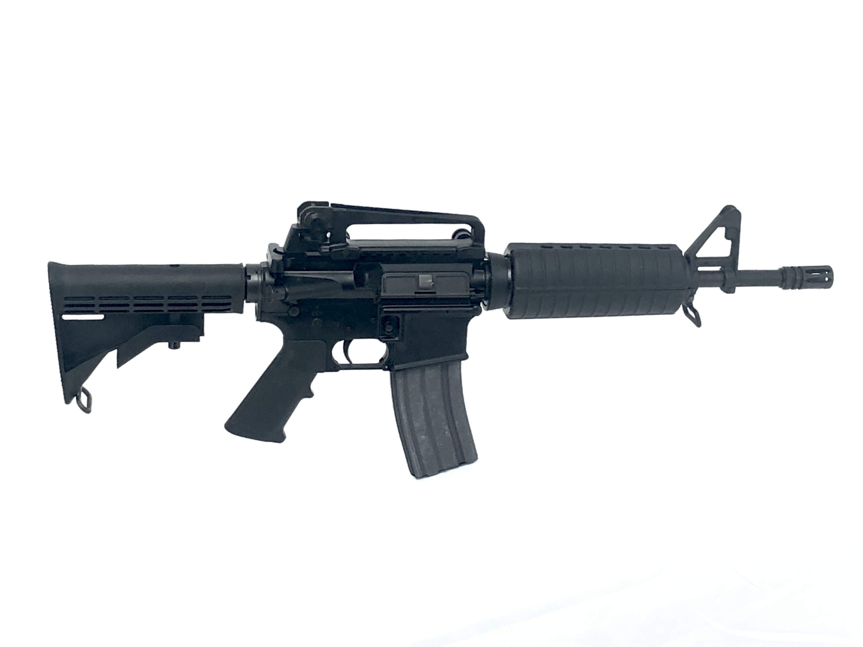 GS | Gun Auction: Rare Factory Original Black Colt M16A2 Commando 11.5 ...