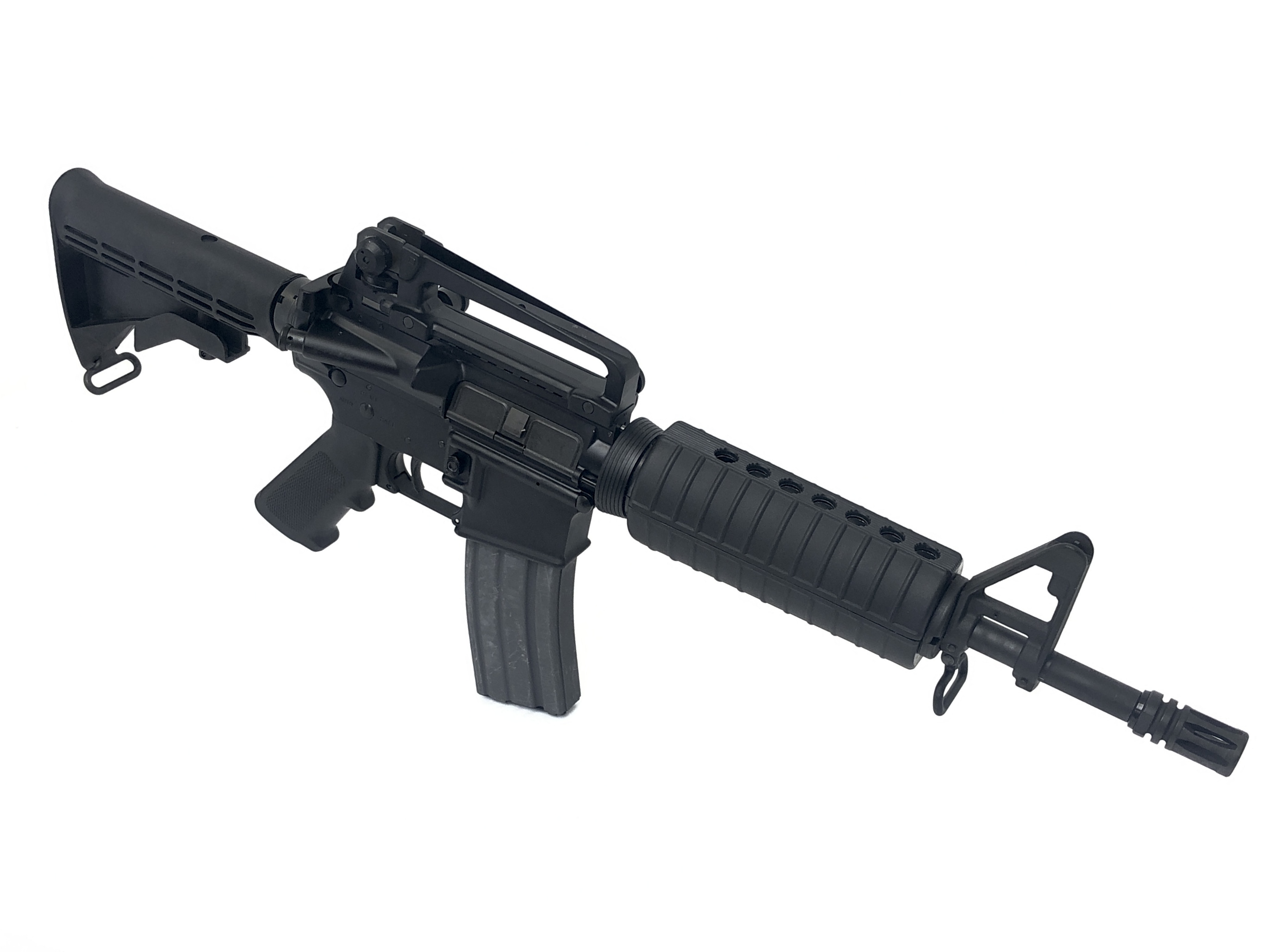 GS | Gun Auction: Rare Factory Original Black Colt M16A2 Commando 11.5 ...