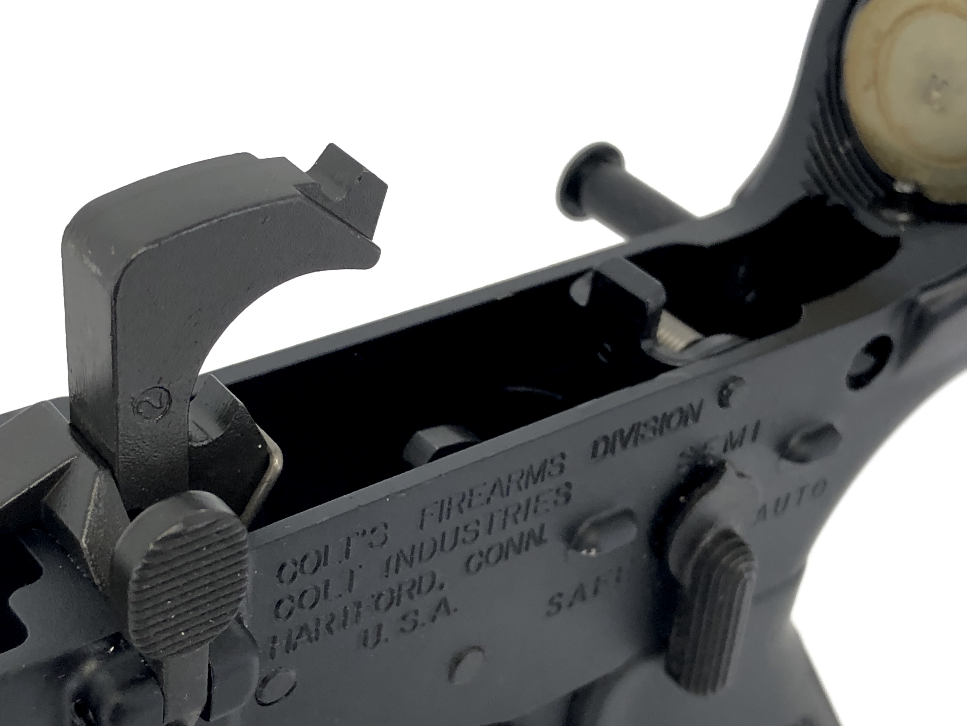 GS | Gun Auction: Rare Factory Original Black Colt M16A2 Commando 11.5 ...