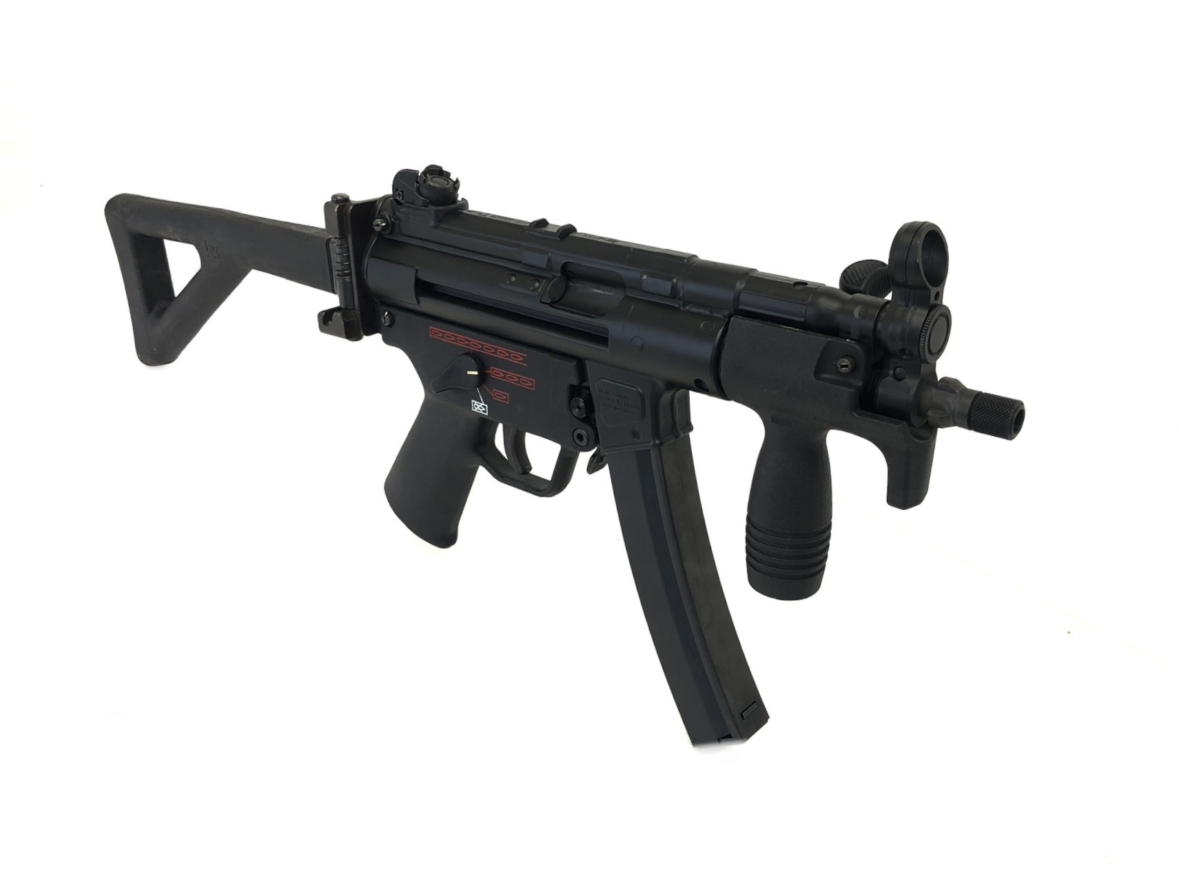 GS | Gun Auction: Heckler & Koch HK MP5K-PDW 9x19mm Navy 4-Position Transferable Fleming HK Sear ...
