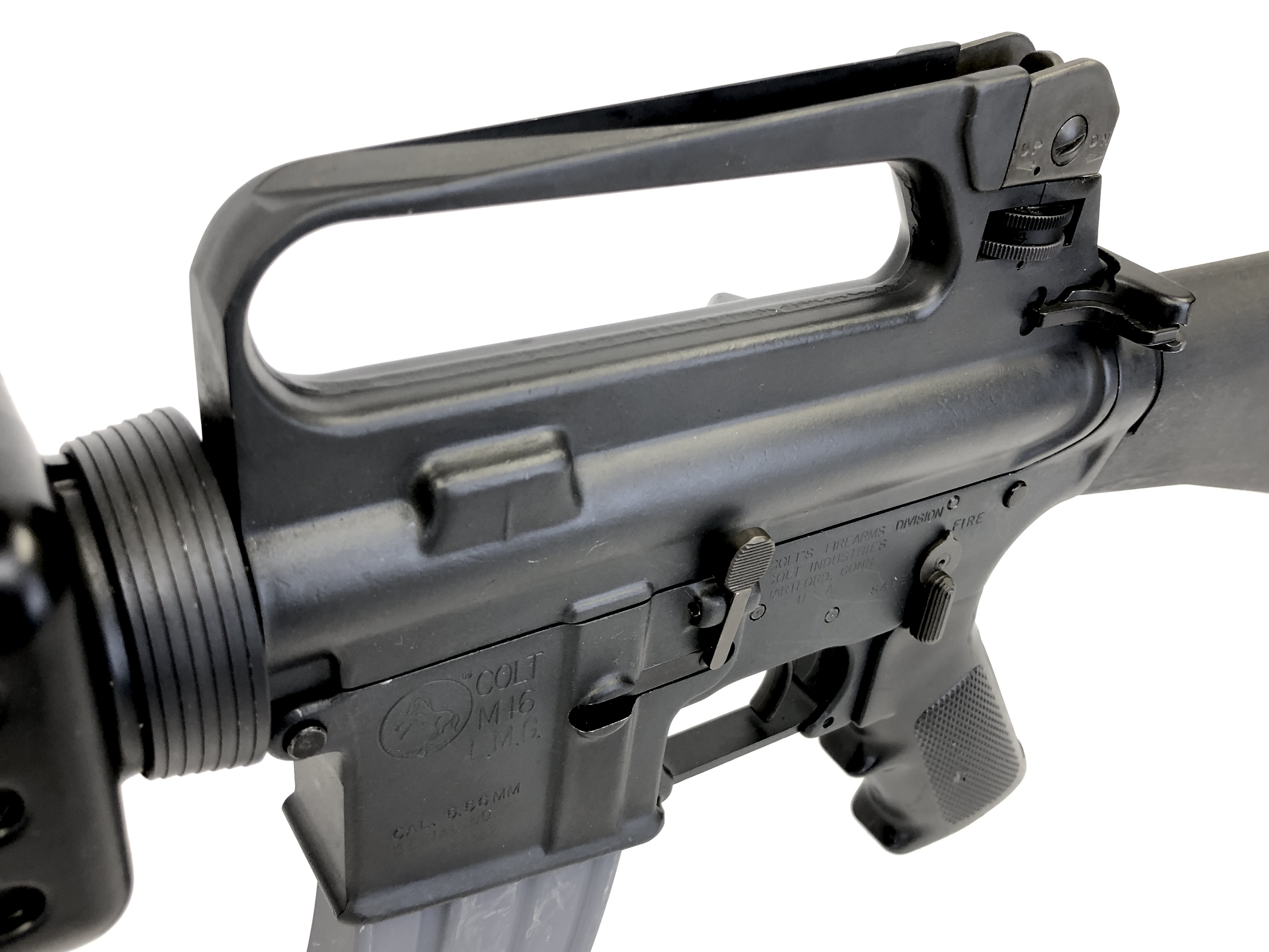 GS | Gun Auction: Rare Colt M16A2 LMG Light Machine Gun 5.56mm NATO ...