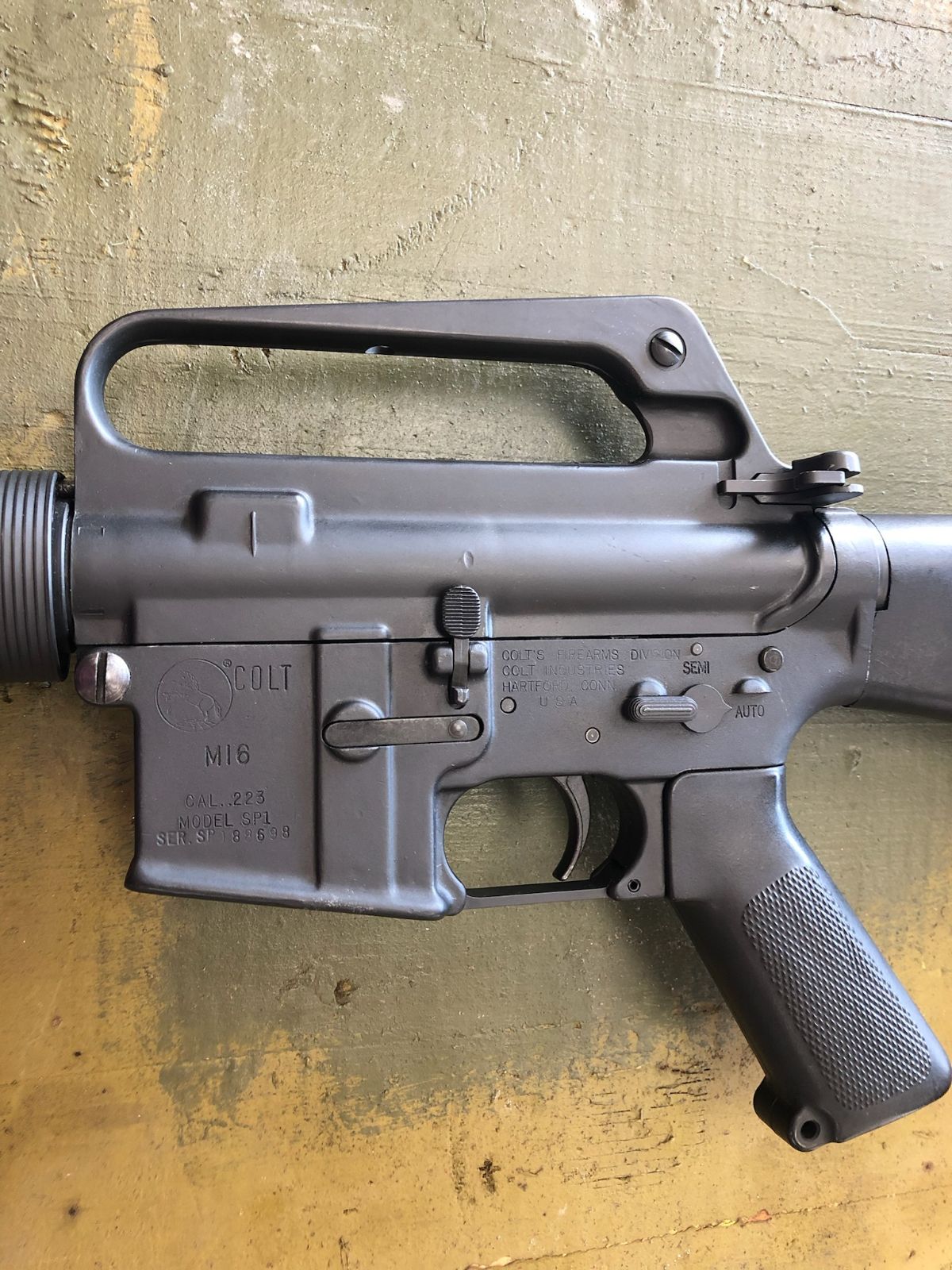GS | Gun Auction: Colt SP1 Transferable Machine Gun w/Upgrades