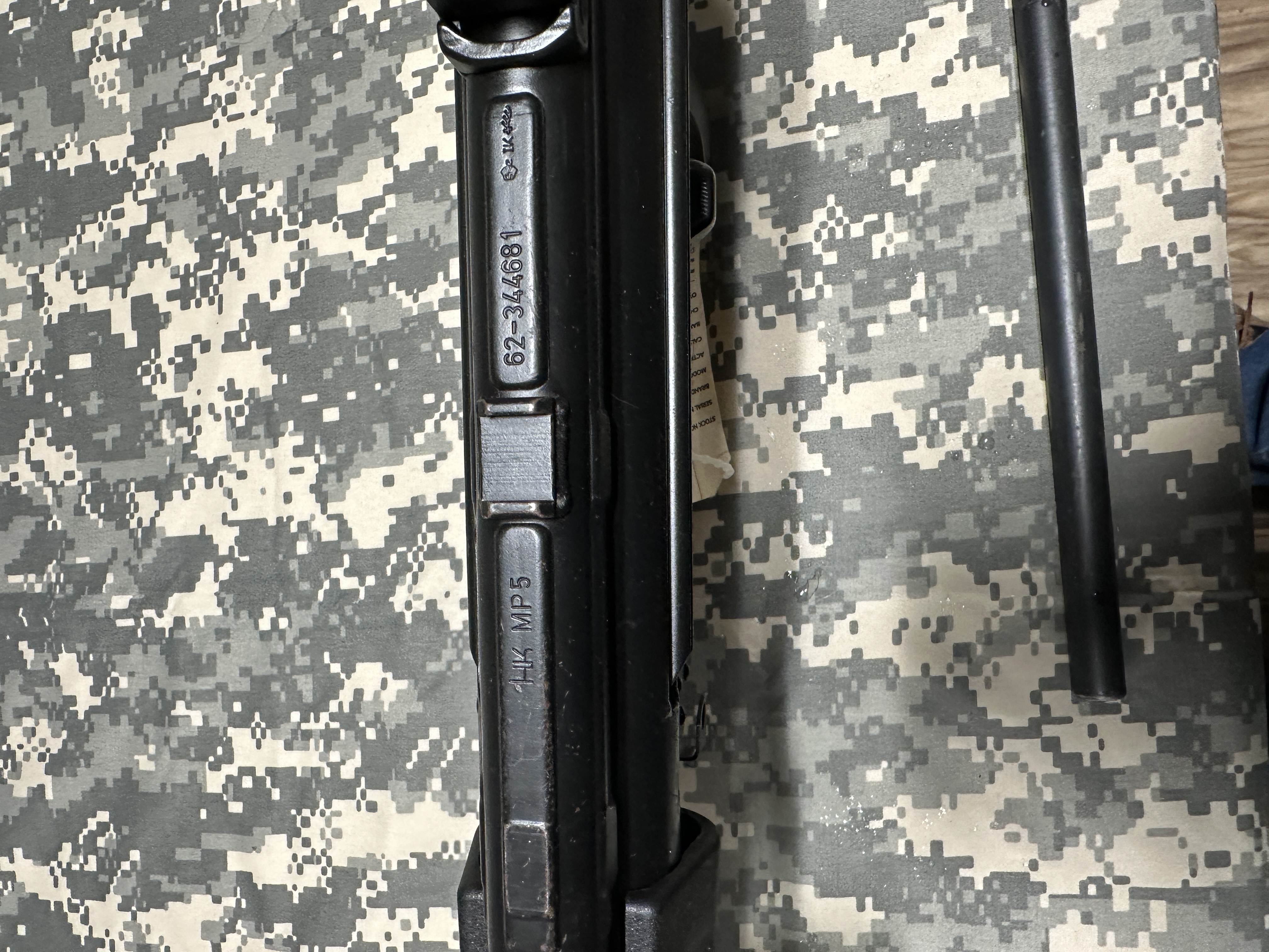 GS | Gun Auction: NO LAW LETTER POST SAMPLE FACTORY HK MP5A3 MACHINE GUN