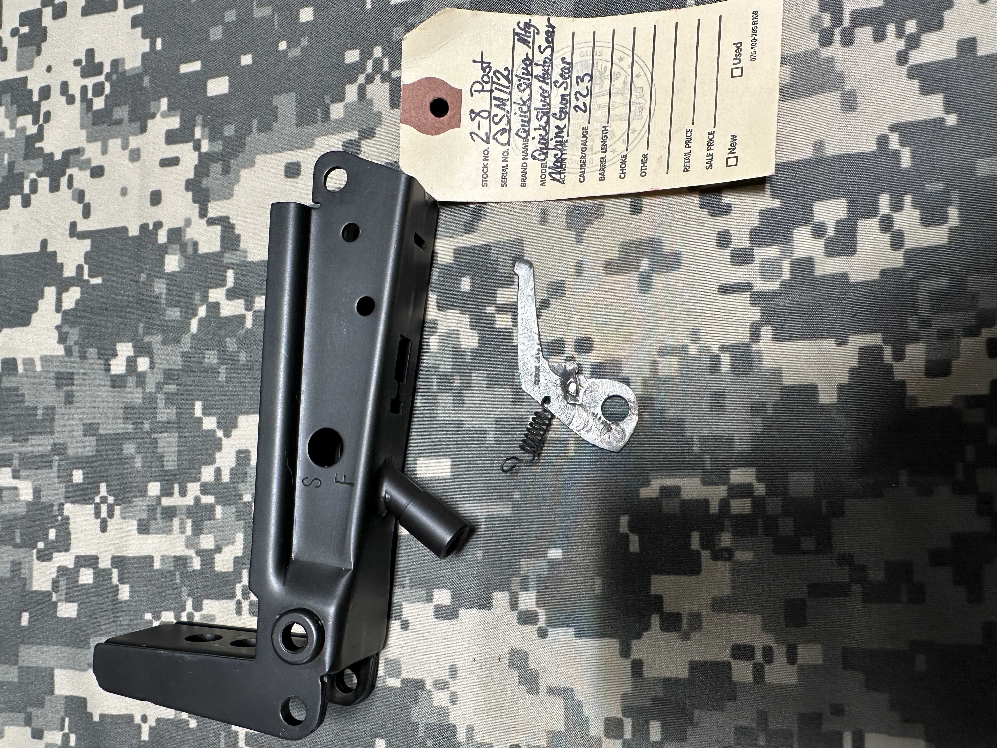 GS | Gun Auction: NO LAW LETTER Robinson M96 Sear POST SAMPLE