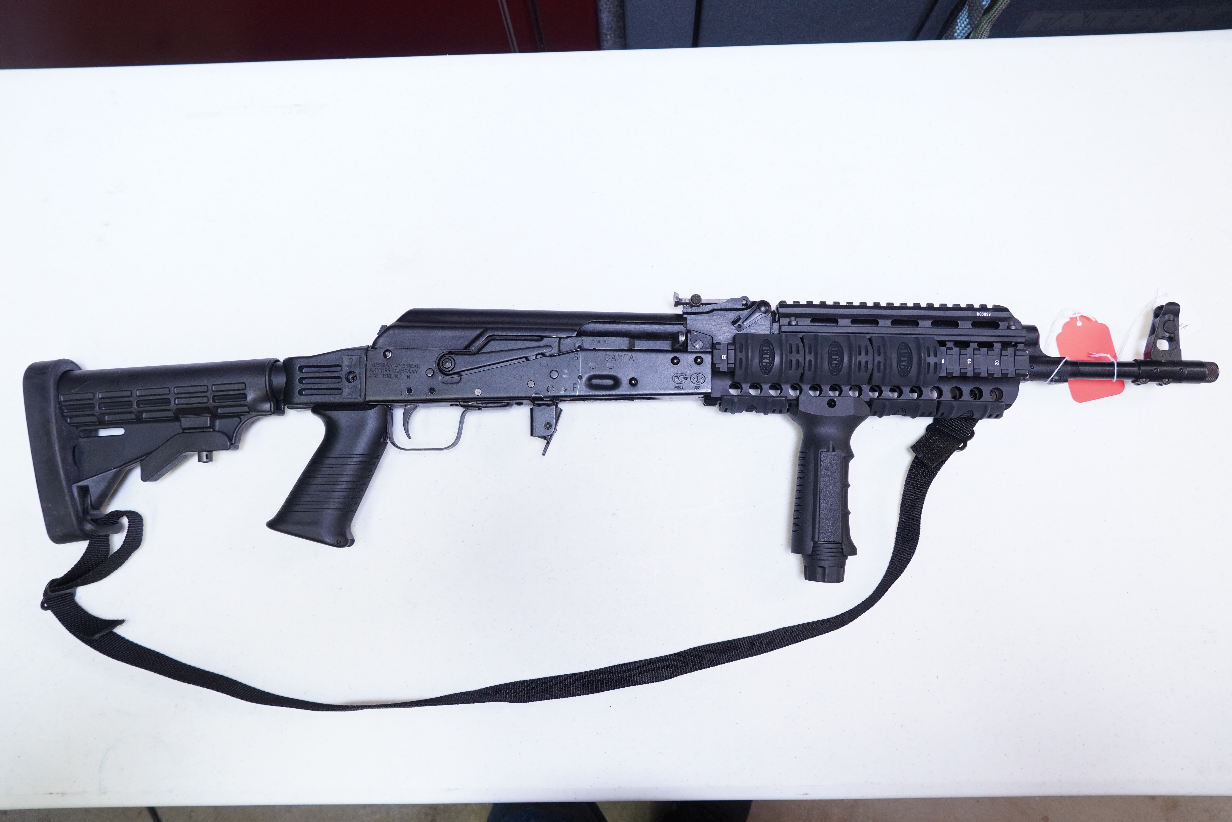 GS | Gun Auction: POST SAMPLE AK47 SAIGA MACHINE GUN
