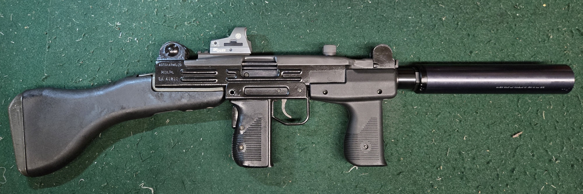 Uzi With Silencer