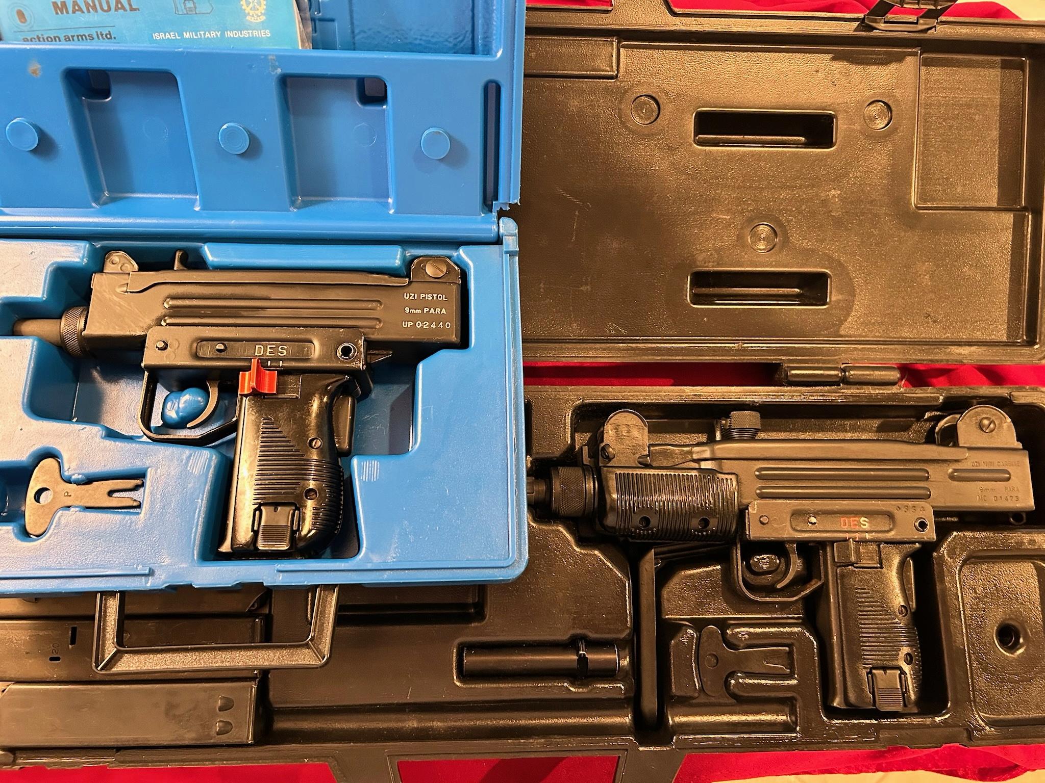 GS | Gun Auction: UZI BOLT PACKAGE Includes Micro and Mini Uzis.