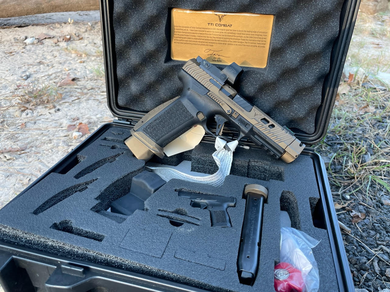 Canik 9mm TTI Combat W/ MeCanik MO3 Optic Auction | GunSpot