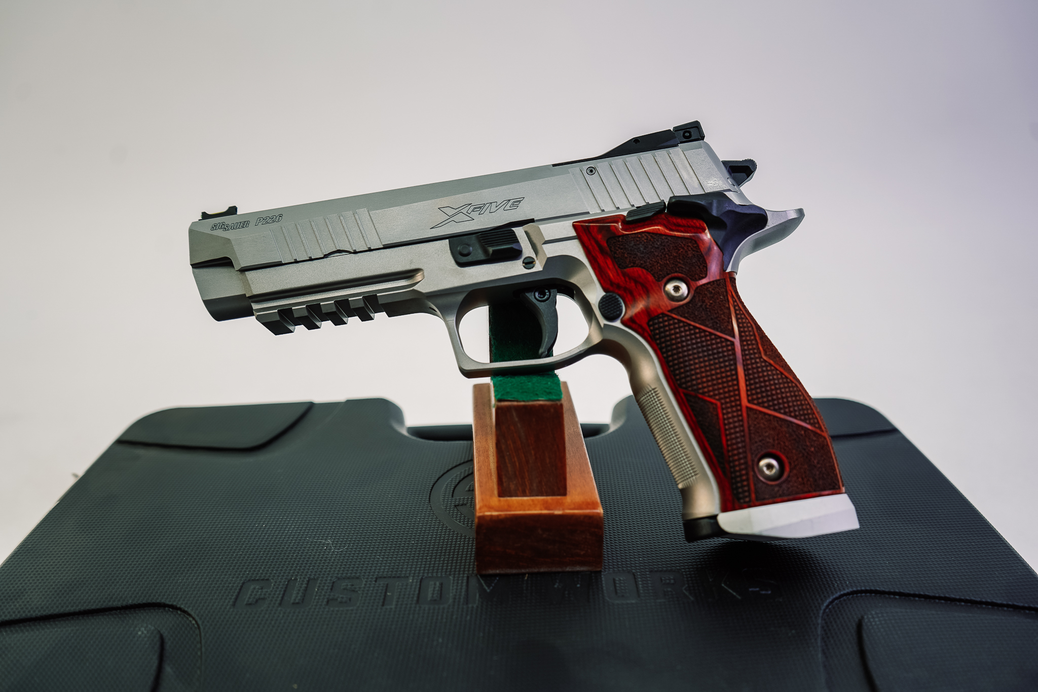 GS | Gun Auction: SIG SAUER P226 X-FIVE CLASSIC OPTICS READY STAINLESS ...