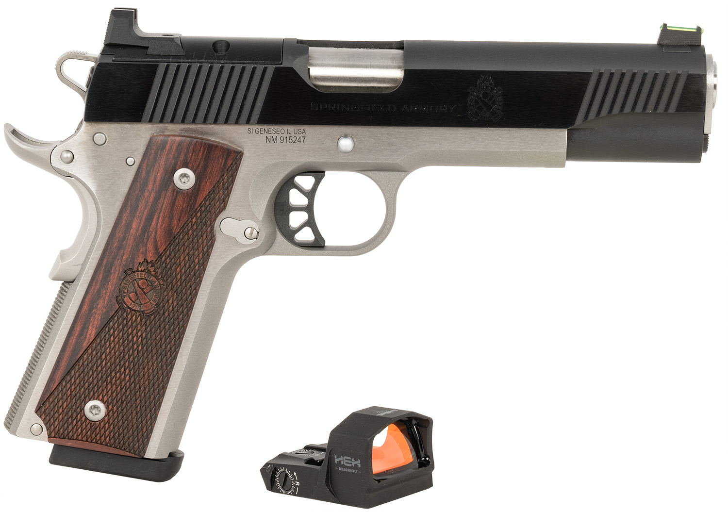 GS | Gun Auction: Springfield Armory PX9121LAOSD 1911 Ronin 10mm Auto 8 ...