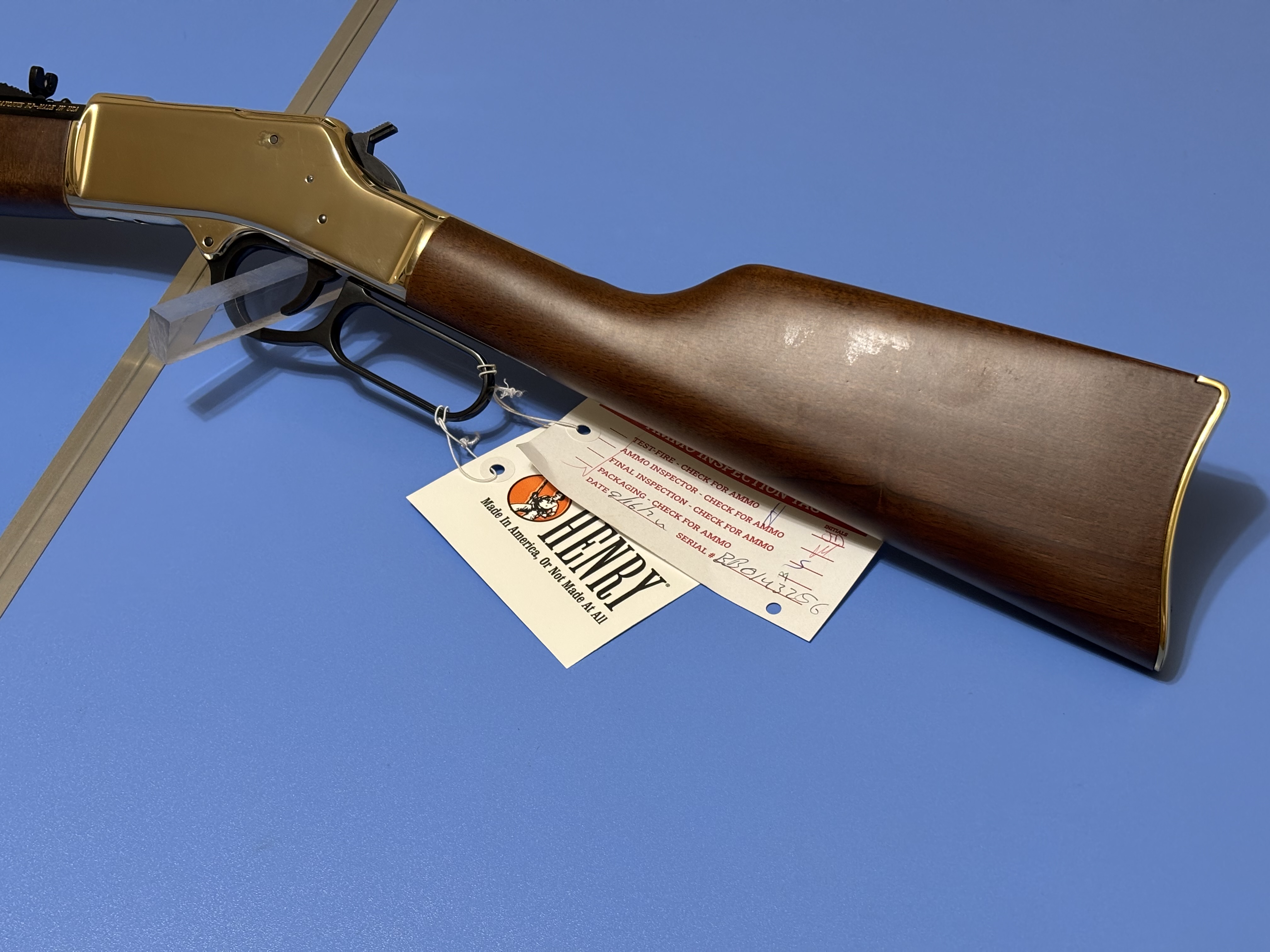 Henry Big Boy Brass Side Gate Lever Action Rifle .44MA… Auction | GunSpot